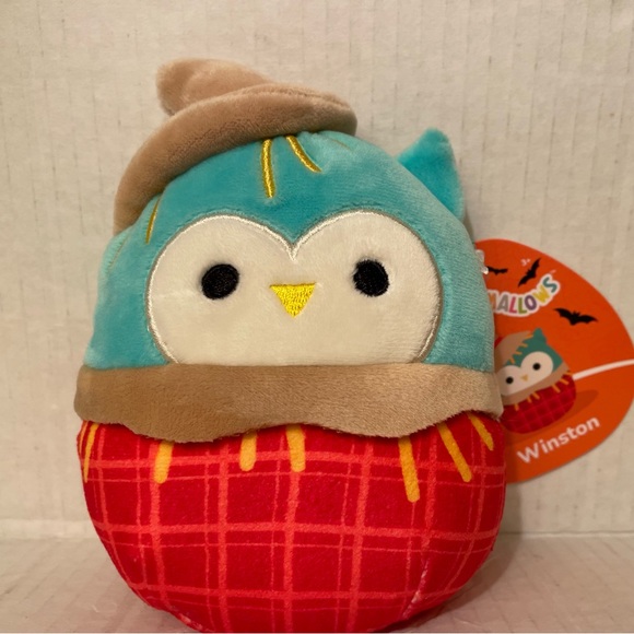 Squishmallows | Toys | Squishmallow Winston The Owl Halloween Edition 5 ...